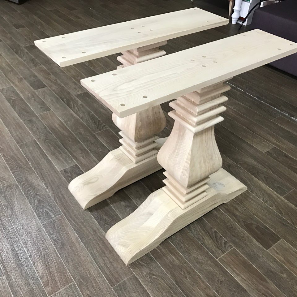 Wooden legs for oak tables • MBS Wood